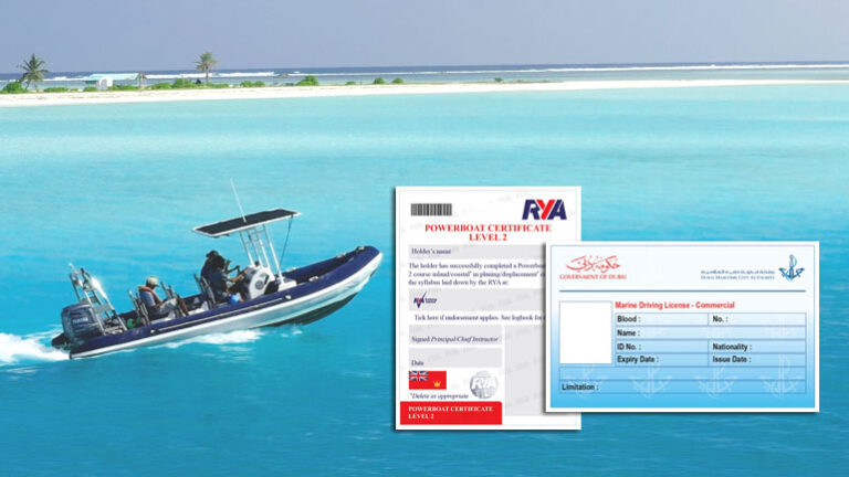 Obtain Your Boat Driver's License in Dubai, UAE